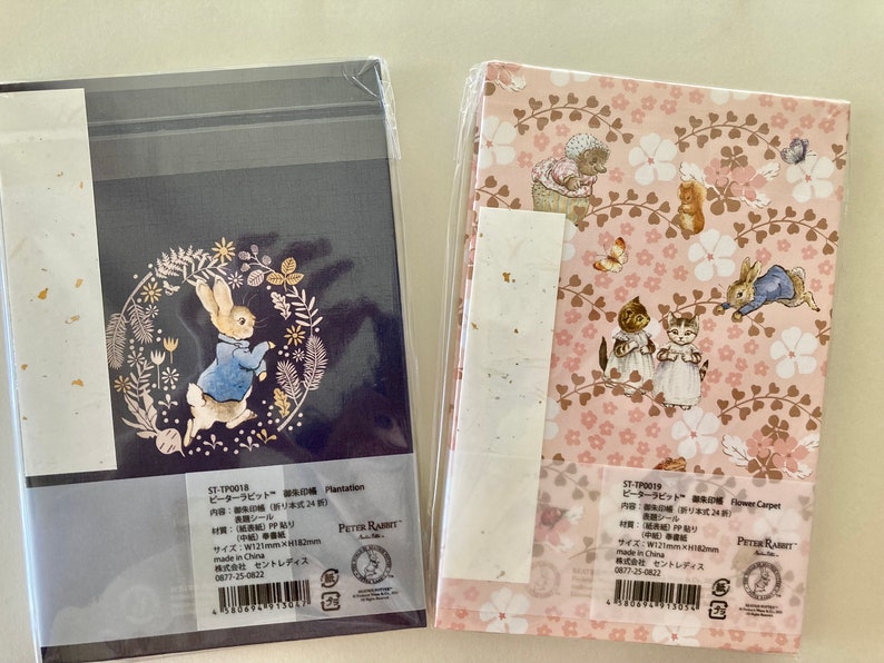 Peter Rabbit's Goshuin Bookgoshuin-cho - Etsy