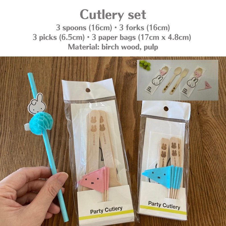 Miffy Party Supplies table Decorations - Etsy