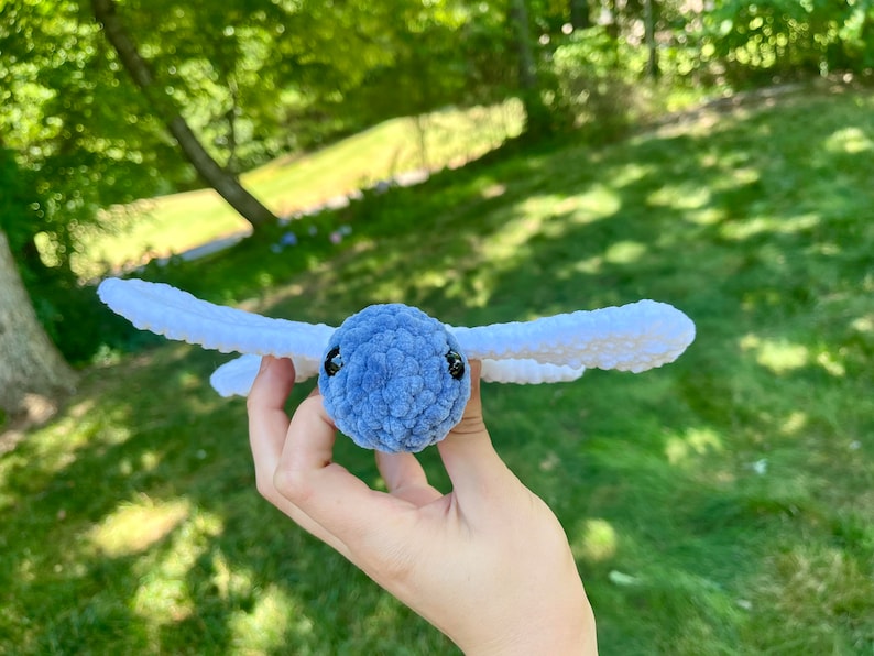 Amigurumi Crochet Dragonfly Pattern, Dragonfly Plushie - Etsy