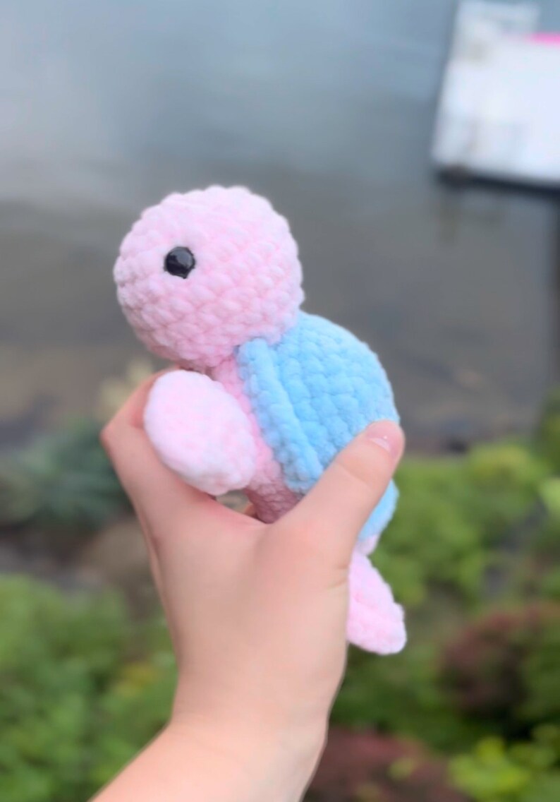 Crochet Turtle Pattern, Small Amigurumi Turtle - Etsy