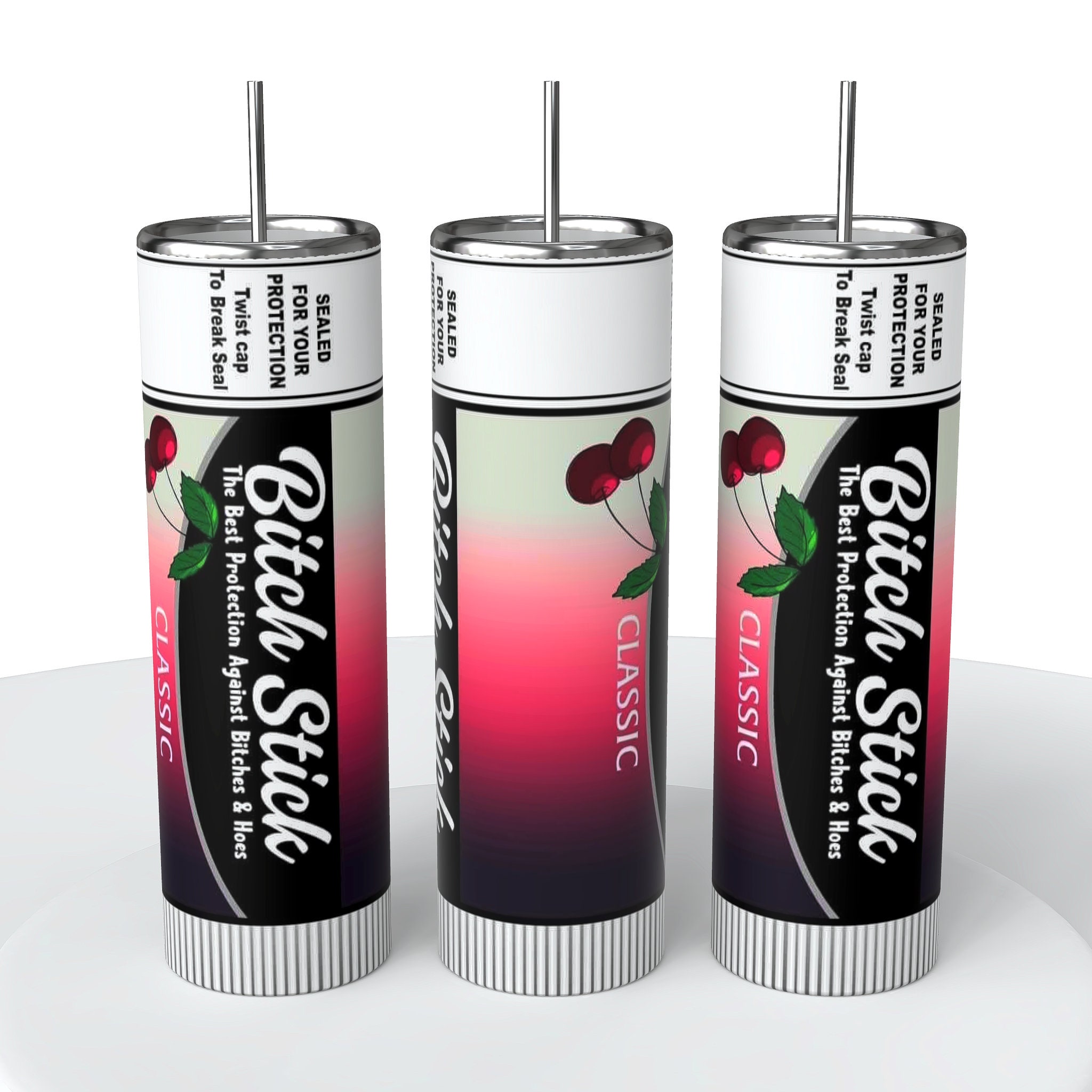 Sarcastic Chap Stick Digital Print Tumbler Wrap Funny - Etsy