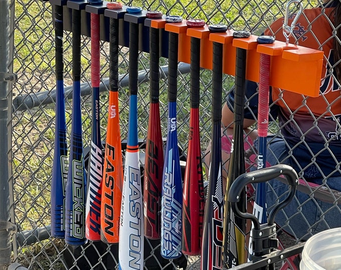 Baseball Bat Holder / Baseball Bat Rack / Gameday Bat Holder / Bat Rack ...