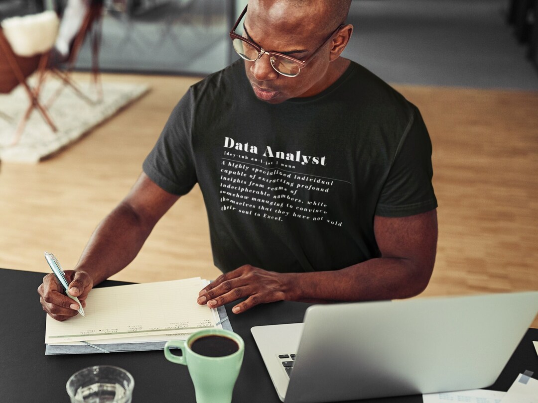 Data Analyst Definition Shirt, Data Analyst Gift, Graduation Gift, Data Analytics Tshirt ...