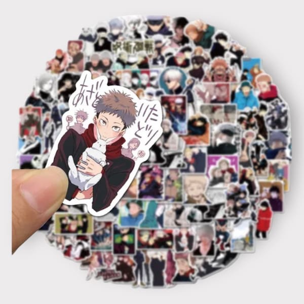 Jjk Manga Stickers - Etsy