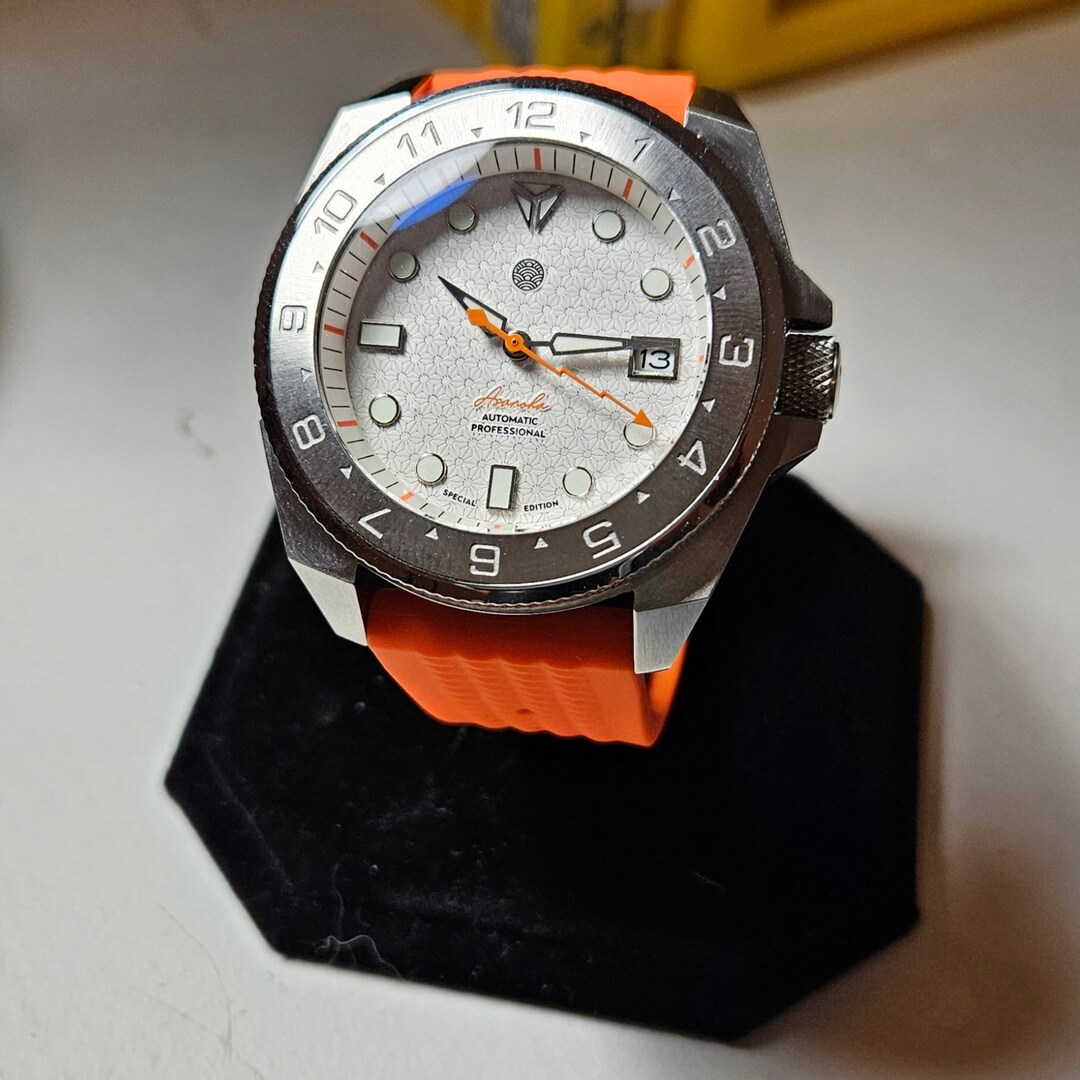 Custom Automatic Watch Mod Orange Ninja - Etsy