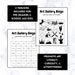 Art Museum Bingo Game, Art Appreciation Printable, Art Appreciation ...
