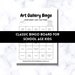 Art Museum Bingo Game, Art Appreciation Printable, Art Appreciation ...