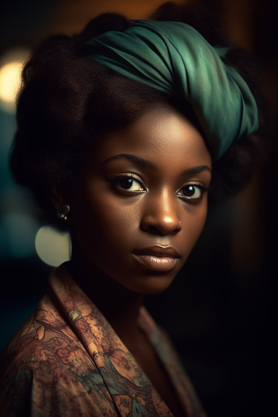 Midjourney Black Women Glamour Style Prompt Template - Etsy