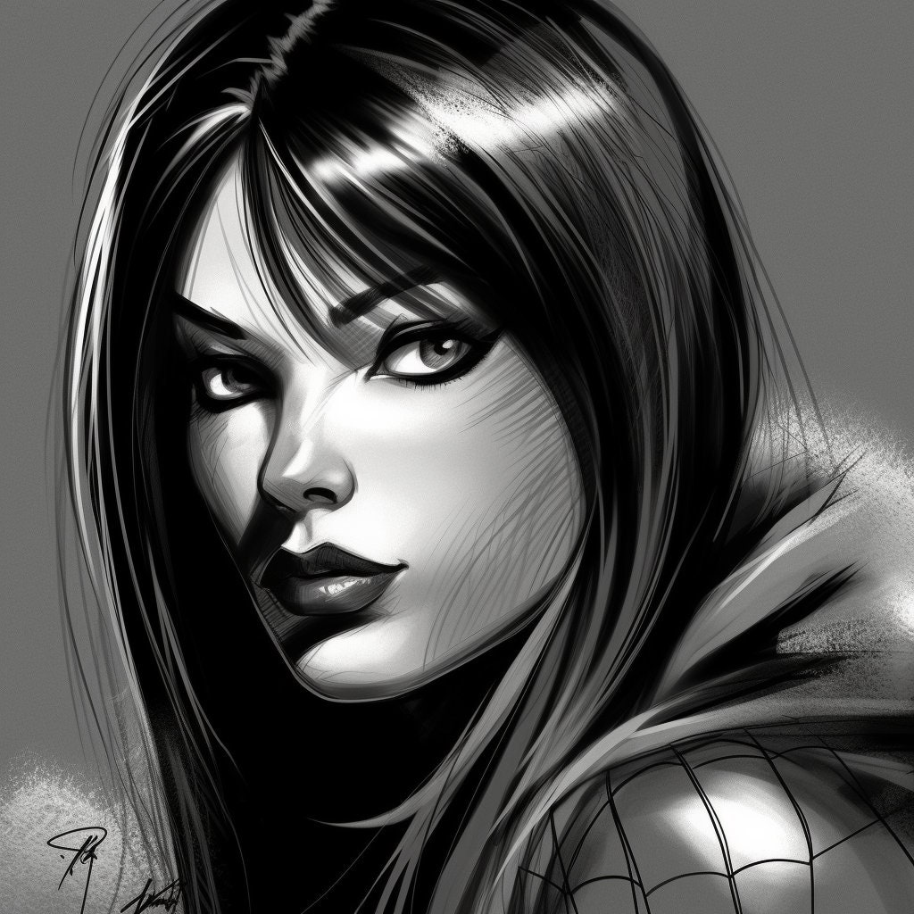 Comic Book Glamour Style Midjourney Prompt Template - Etsy