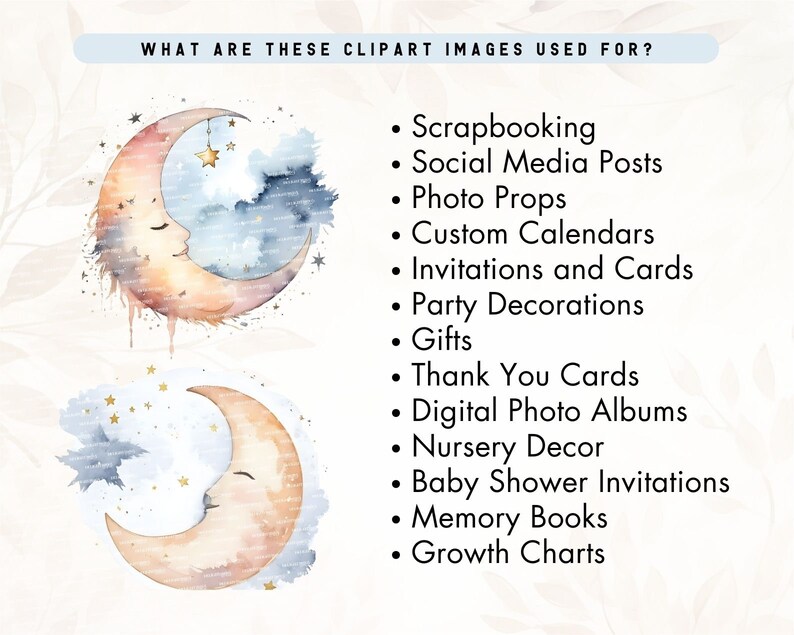 Baby Monthly Milestone Clip Art, Milestone Clipart Watercolor, Baby ...