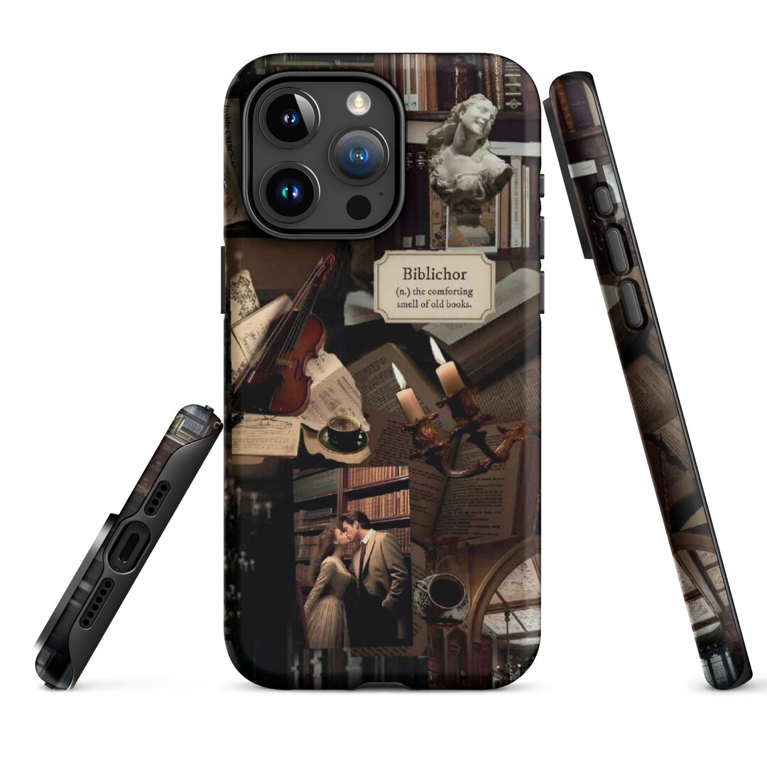 Dark Academia iPhone Case, Dark Academia Collage, Dark Aesthetic Phone ...