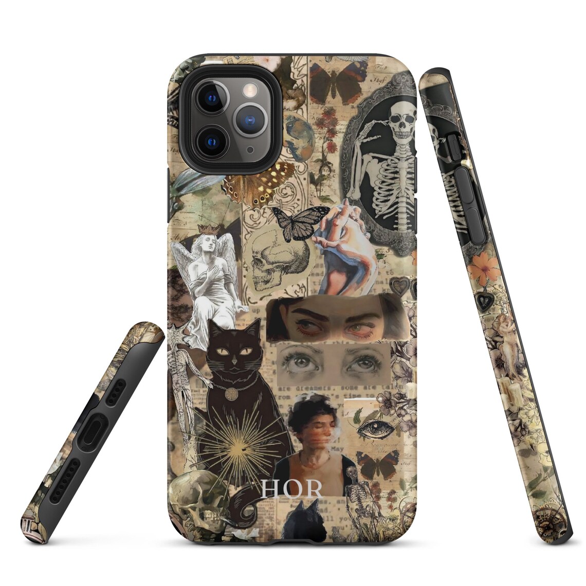 Vintage Collage iPhone Case, Collage Phone Case, iPhone 15 14 13 12 11 ...