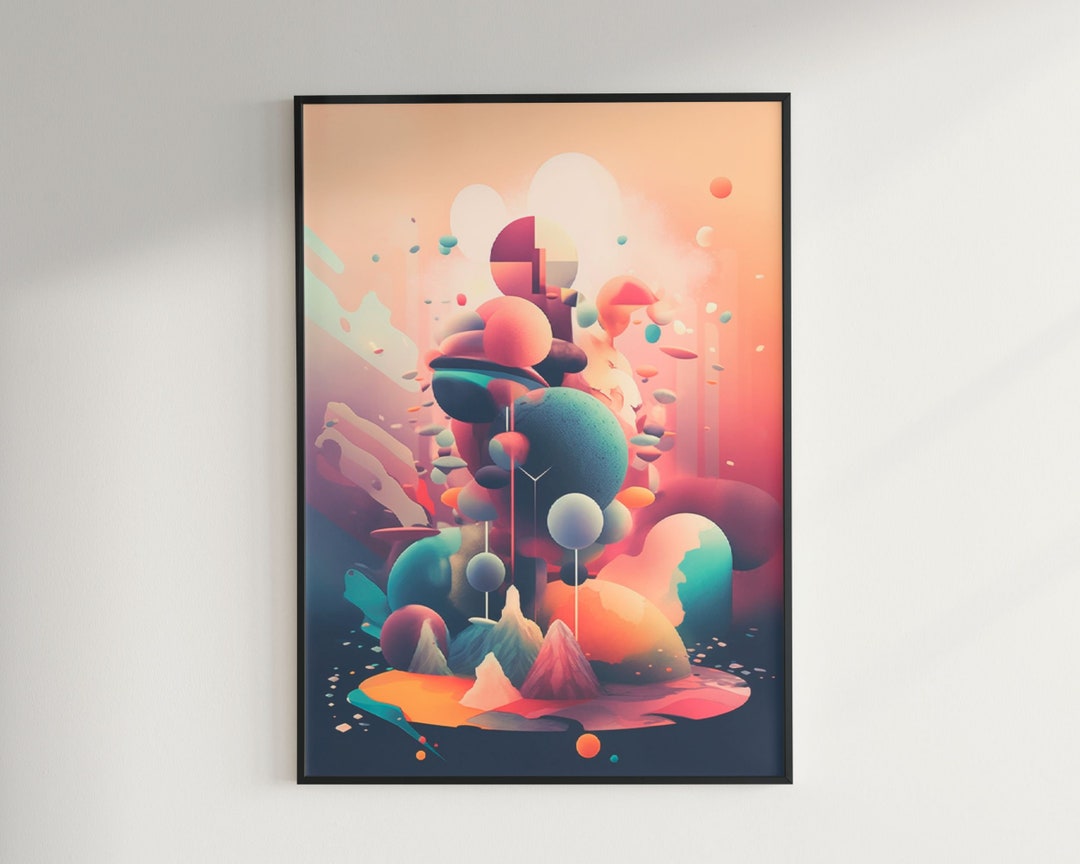 Surreal Dream Floating Objects and Color Combinations - Etsy
