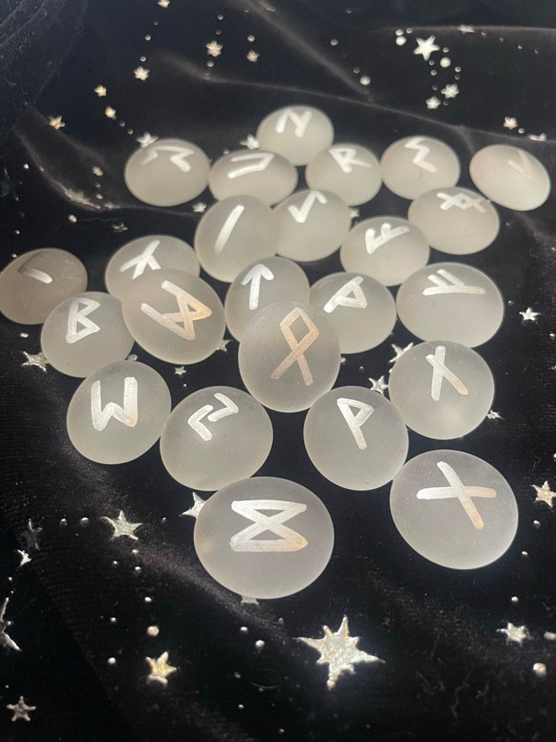 Hand Painted Rune Stones - Etsy