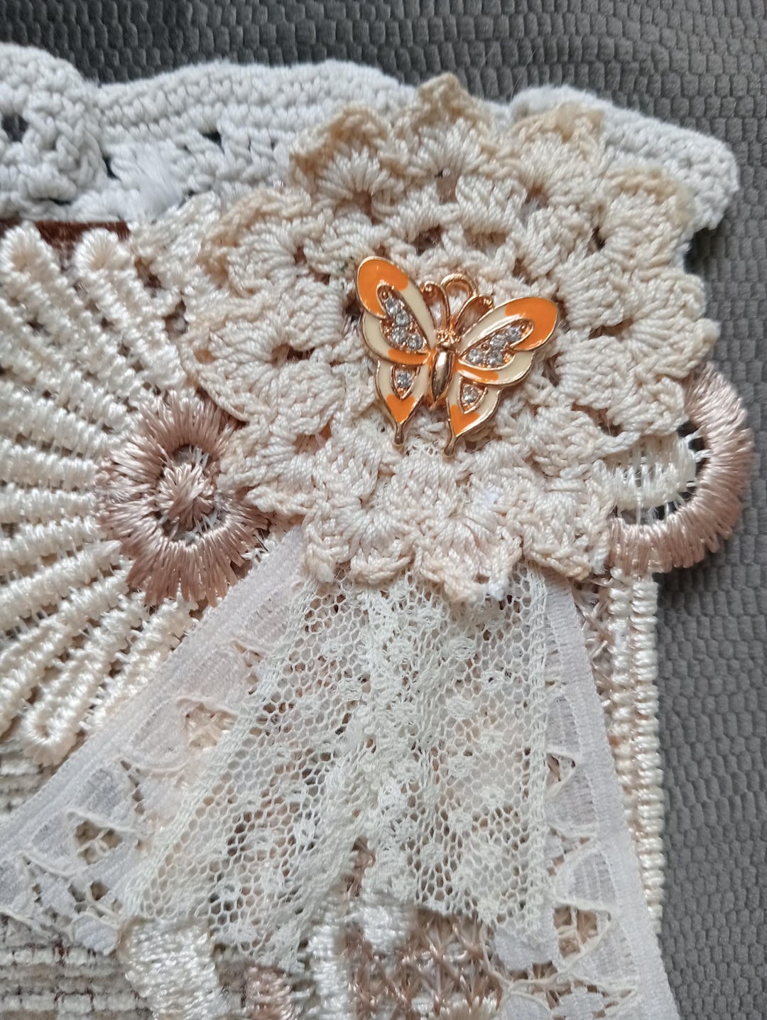 Vintage Lace Cluster/journal Page Decor. - Etsy