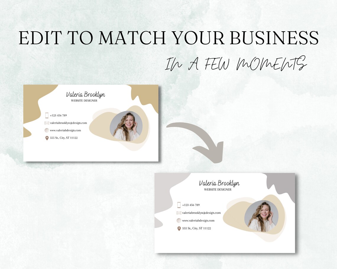 Business Email Signature Template | Canva Email Signature | Outlook ...