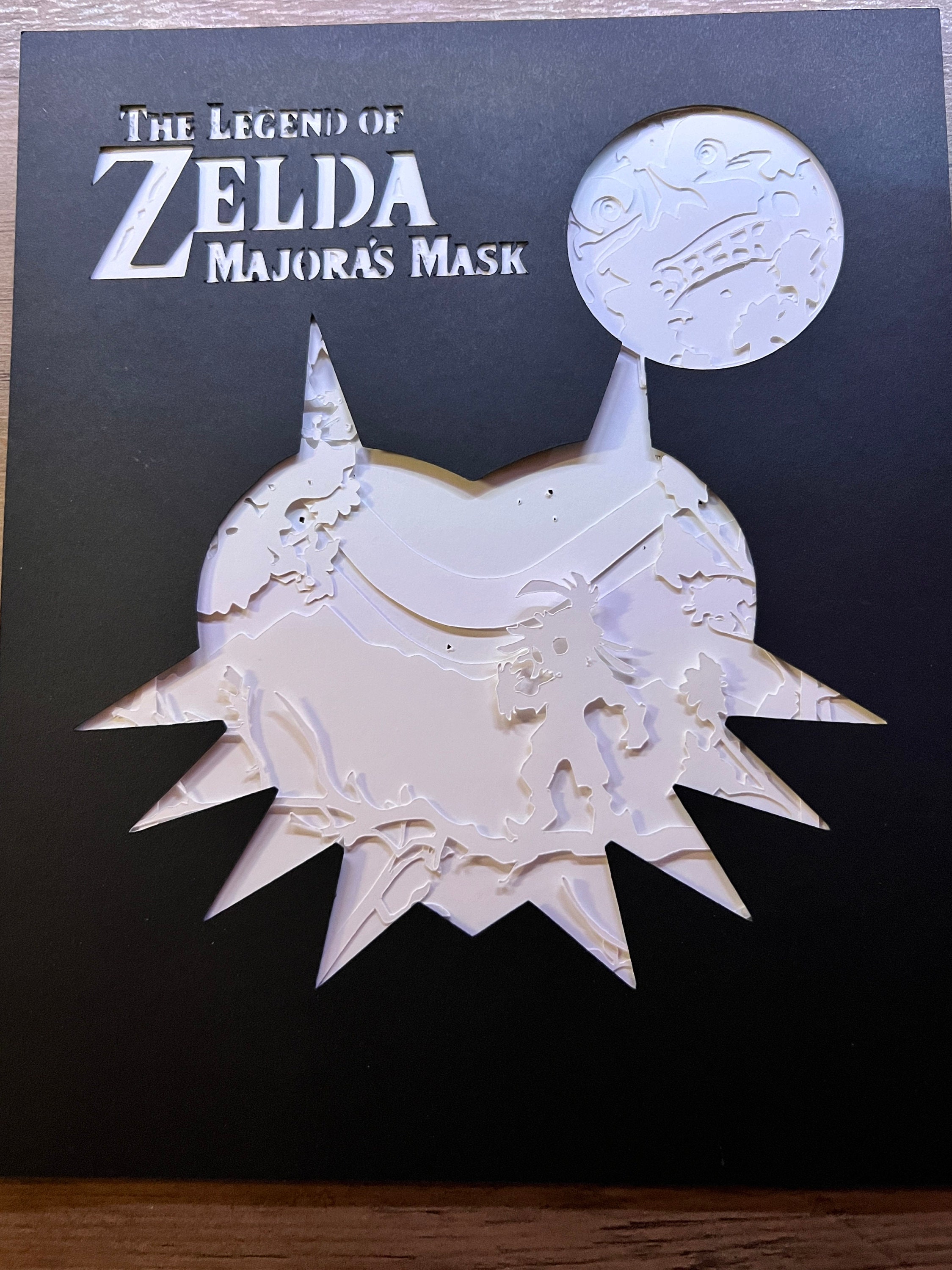Majora's Mask - Zelda Lightbox - Cut Files / SVG - Etsy
