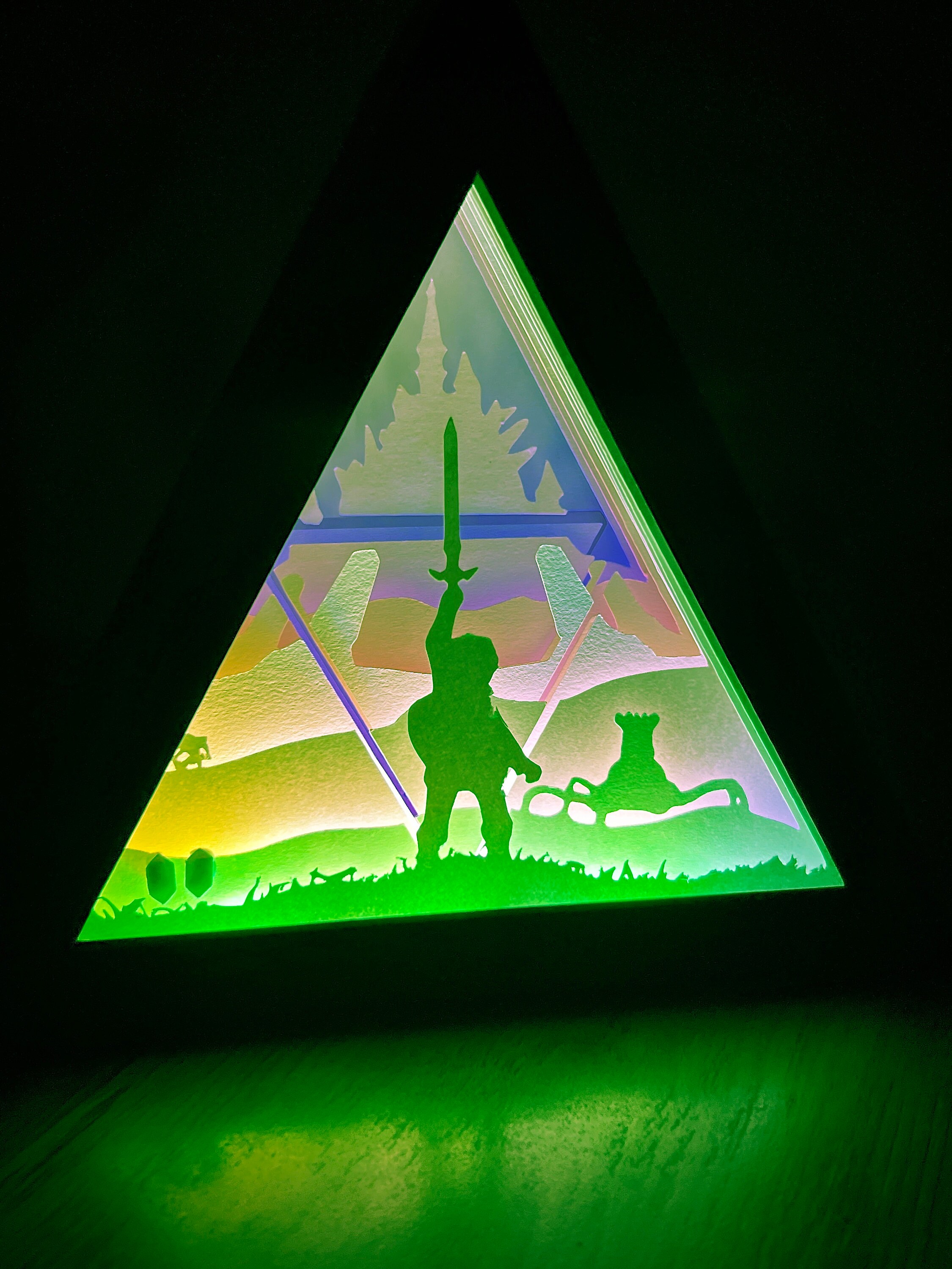 Breath of the Wild - Zelda Lightbox - Cut Files / SVG - Etsy