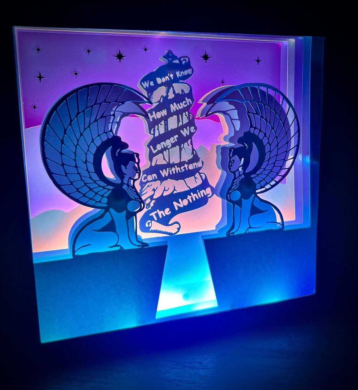 The Southern Oracle Lightbox Scene - SVG / Cut Files - Etsy