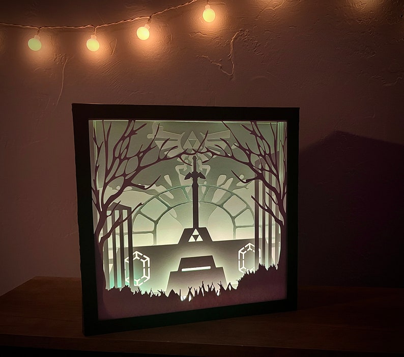 Master Sword - Zelda Lightbox - Cut Files / SVG - Etsy