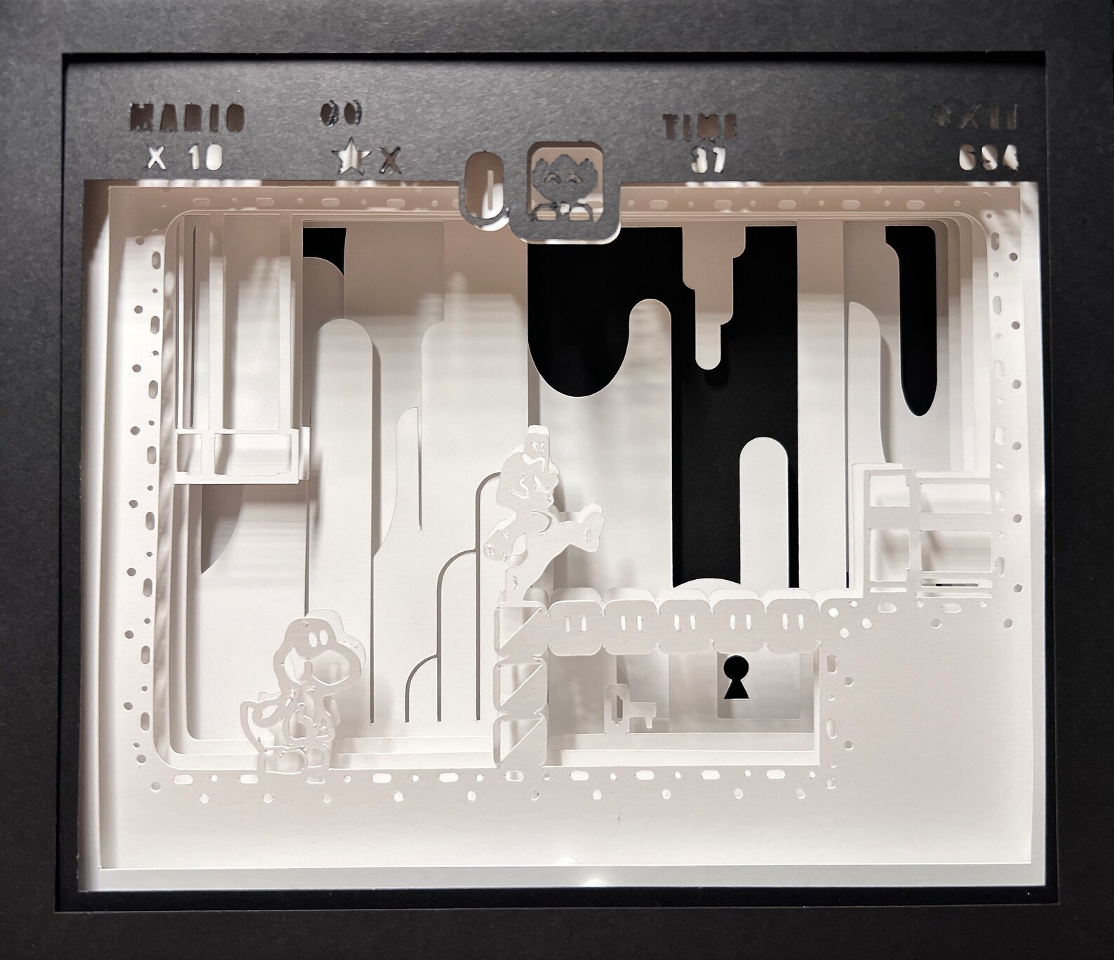 Super Mario Cave Lightbox Scene - SVG / Cut Files - Etsy