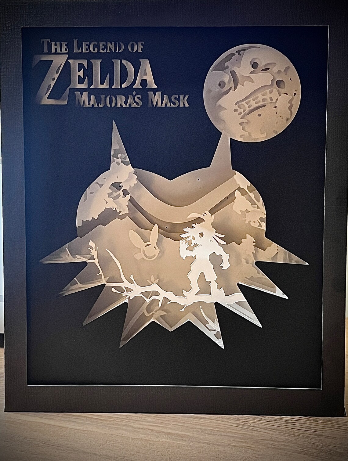 Majora's Mask Zelda Lightbox Cut Files / SVG - Etsy