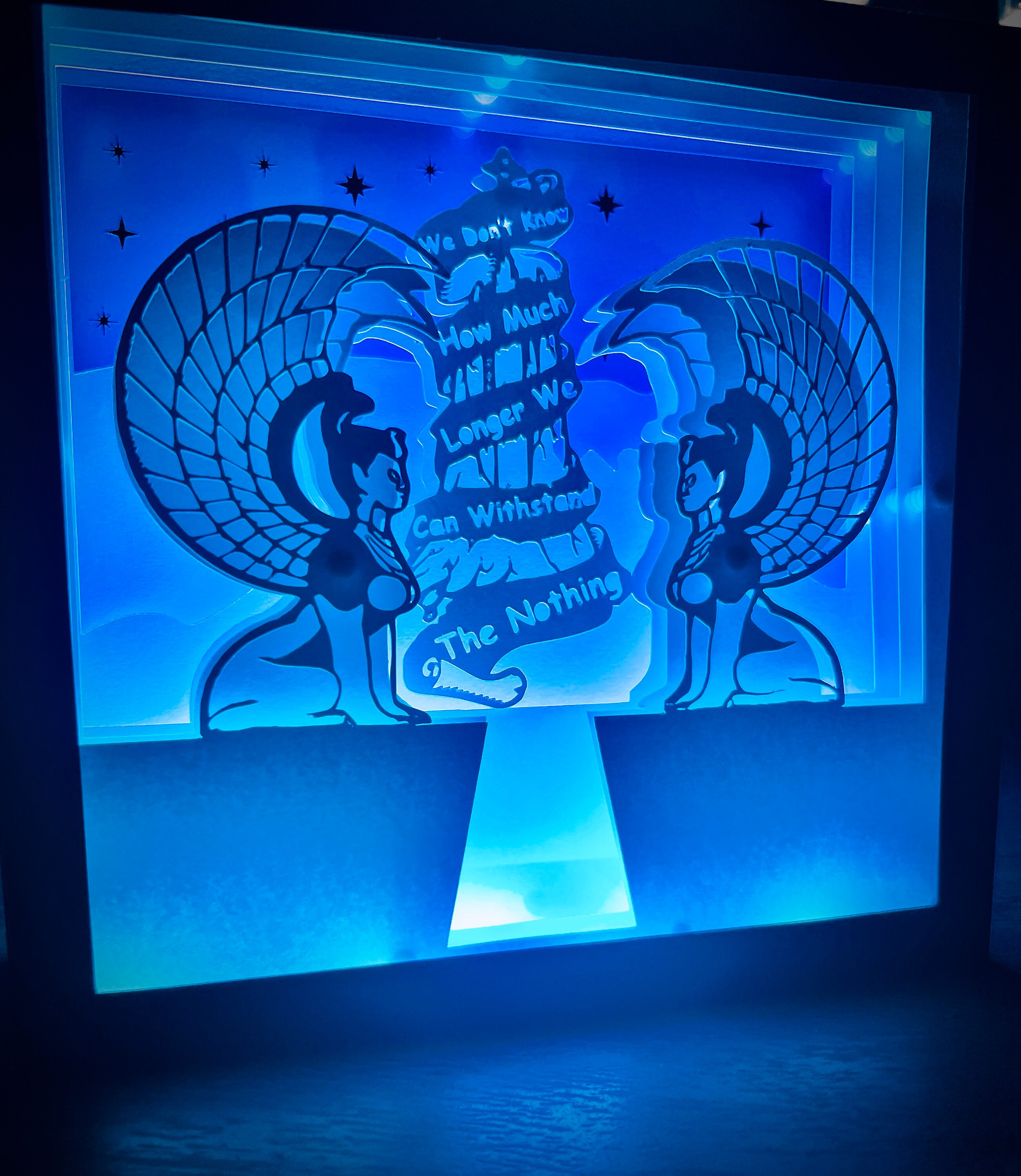 The Southern Oracle Lightbox Scene - SVG / Cut Files - Etsy