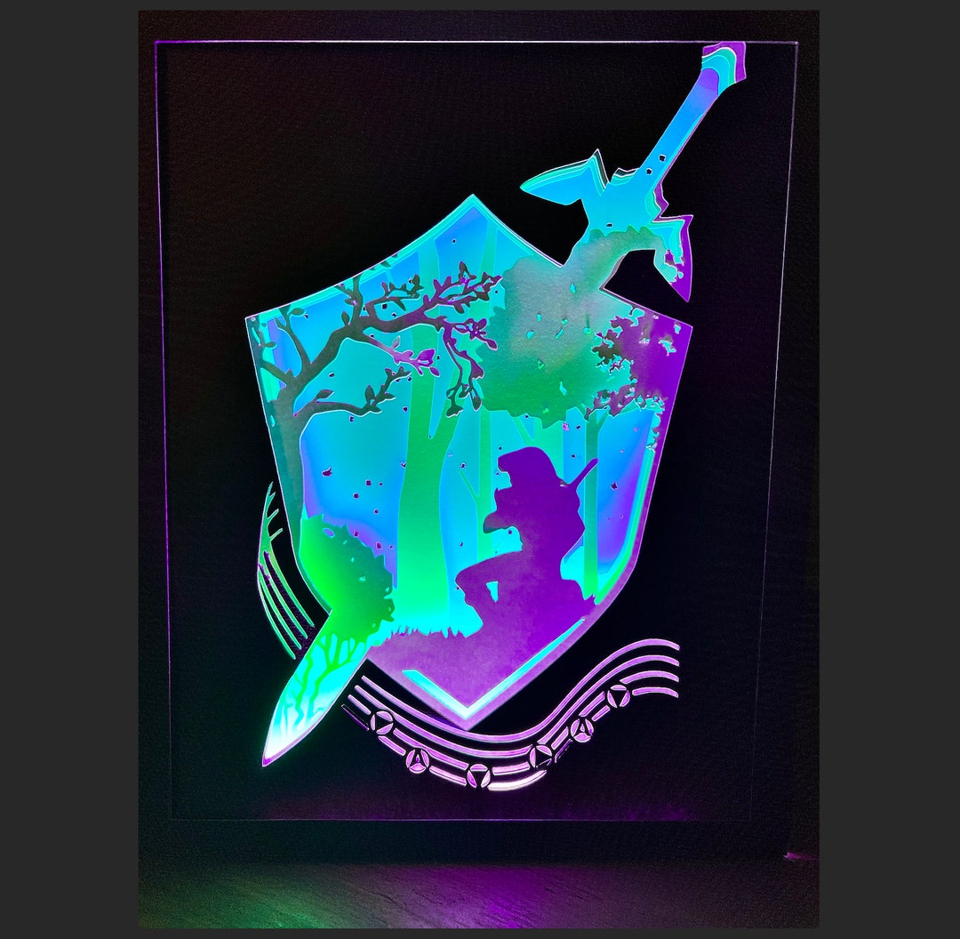 Song of Time - Zelda Lightbox Scene - SVG / Cut Files - Etsy