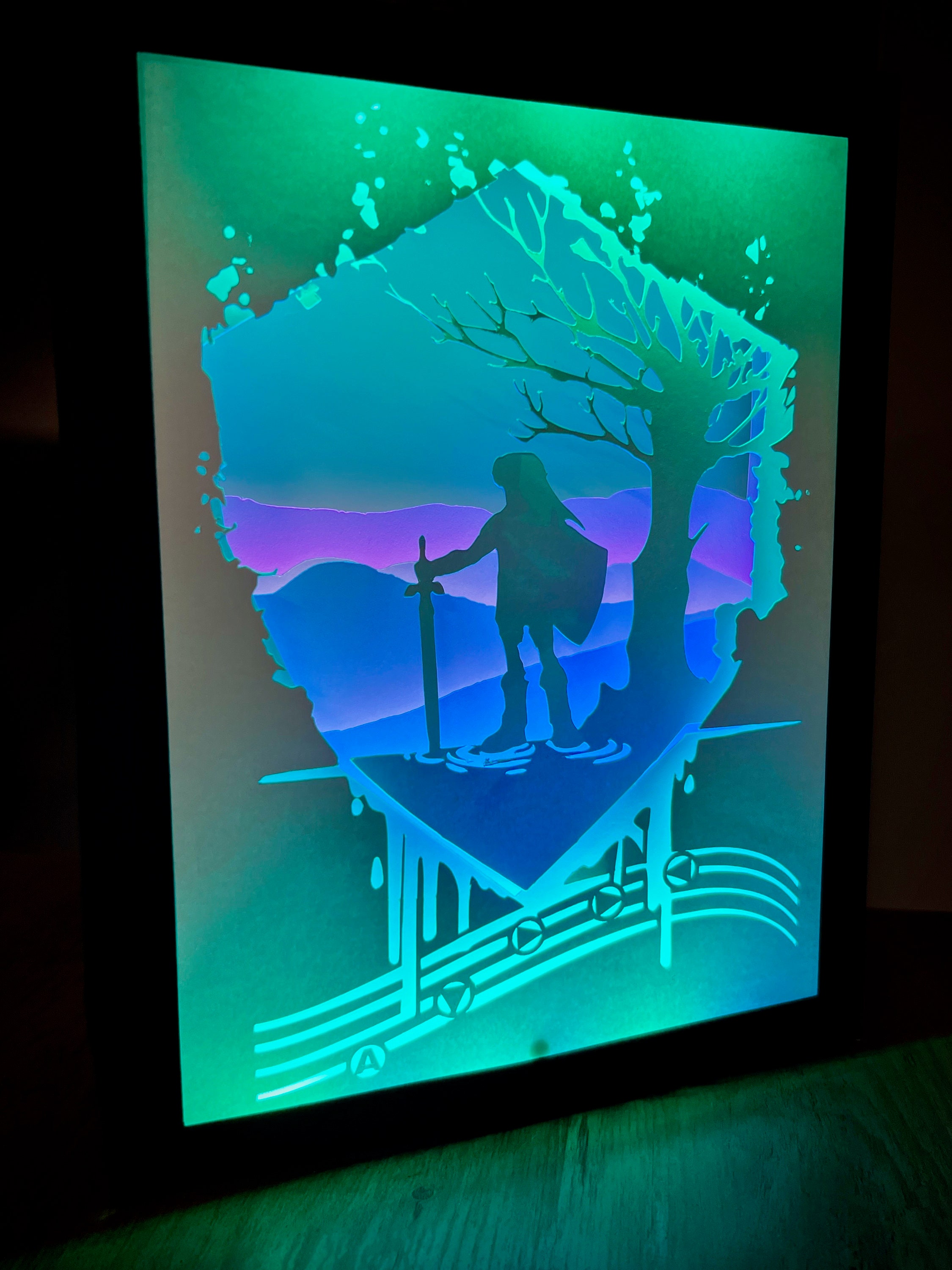 Ocarina of Time Lightbox Bundle SVG / Cut Files - Etsy