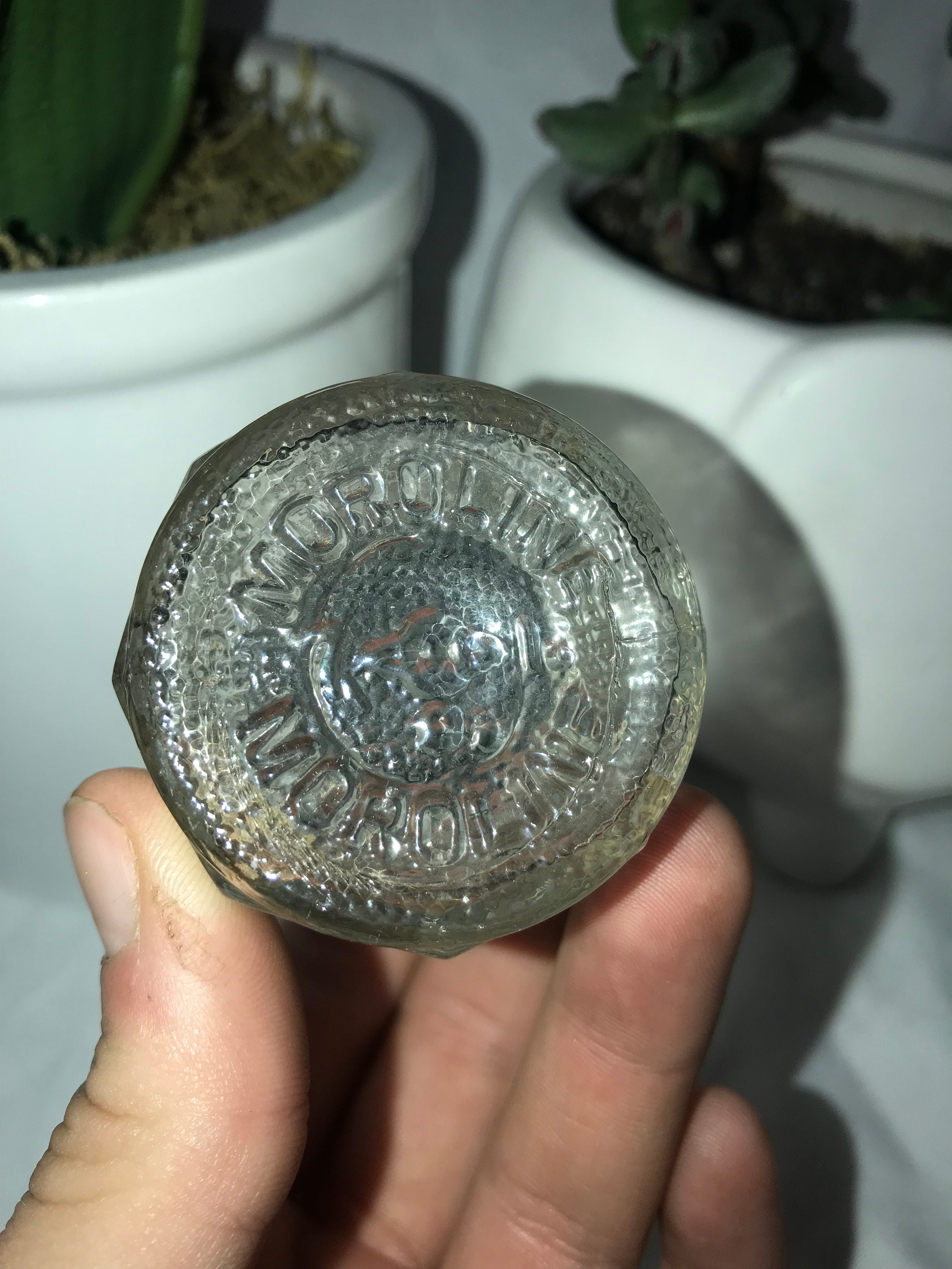 1940's Moroline Petroleum Jelly Jar - Etsy