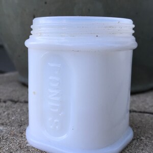 Large 1920s Ponds Cold Cream Milk Glass Jar - Etsy