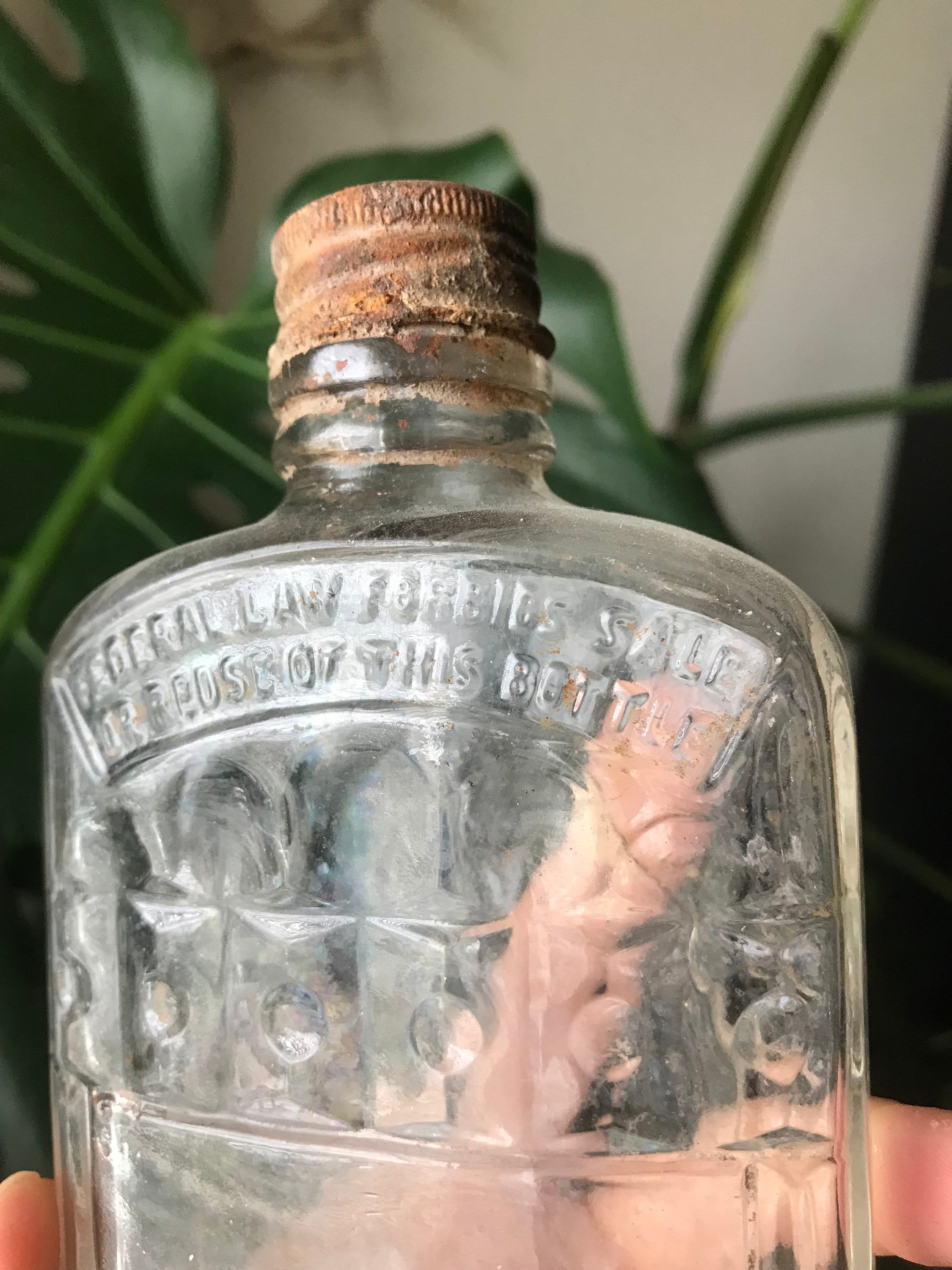 Half Pint Liquor Bottle - Etsy