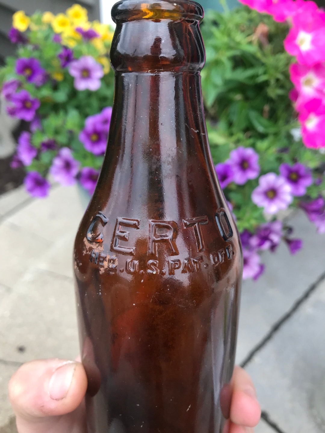 Vintage 1930s Certo Brand Canning Bottle - Etsy