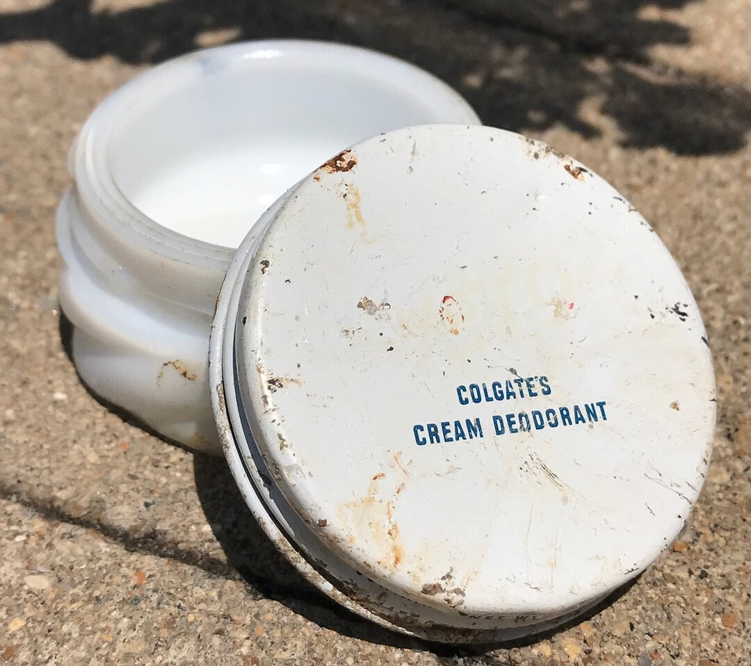 1950s Colgate Cream Deodorant Jar With Lid - Etsy