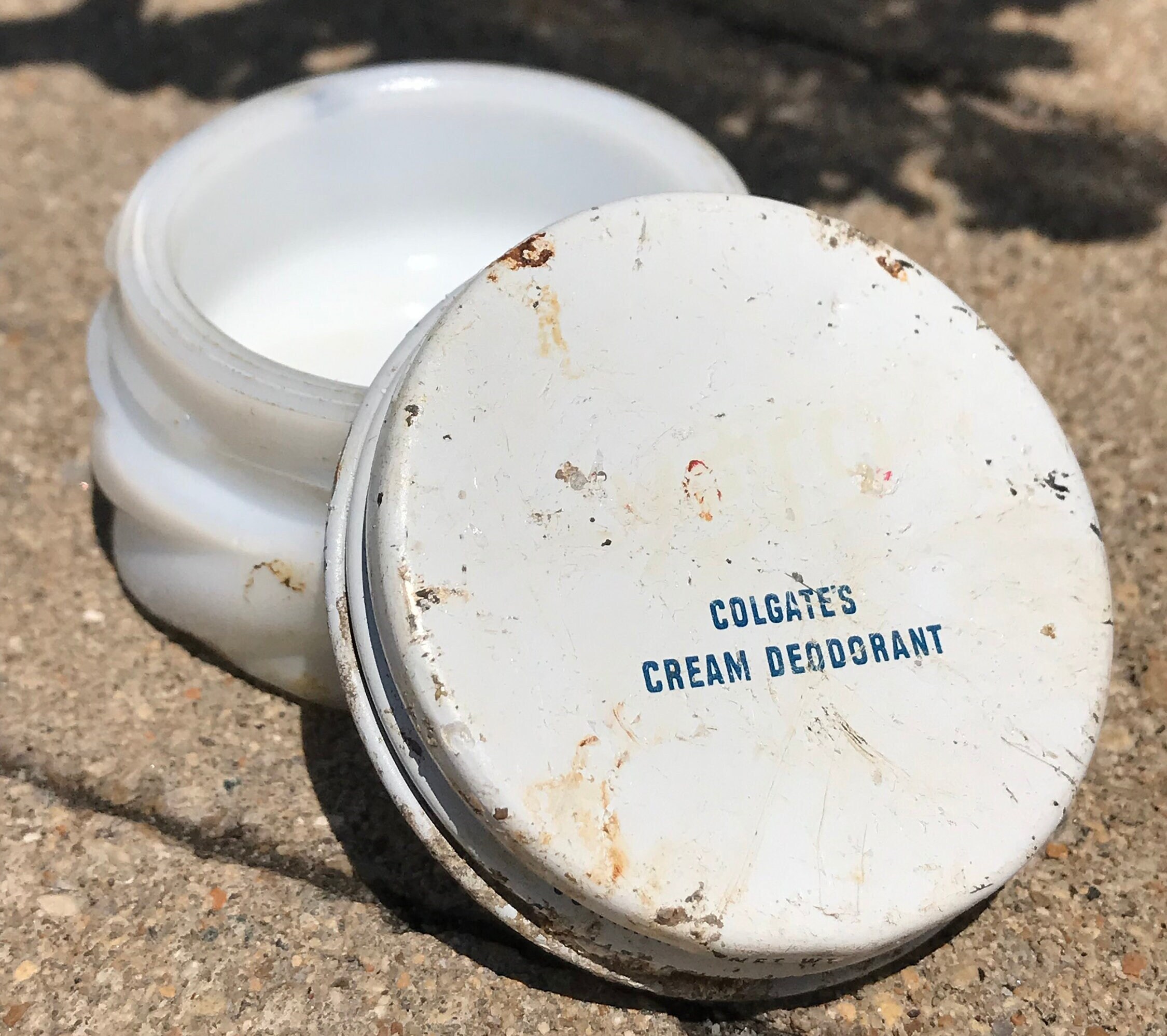 1950s Colgate Cream Deodorant Jar With Lid - Etsy
