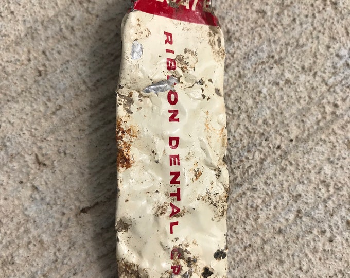 1940s Colgate Ribbon Dental Toothpaste Tube and Cap - Etsy