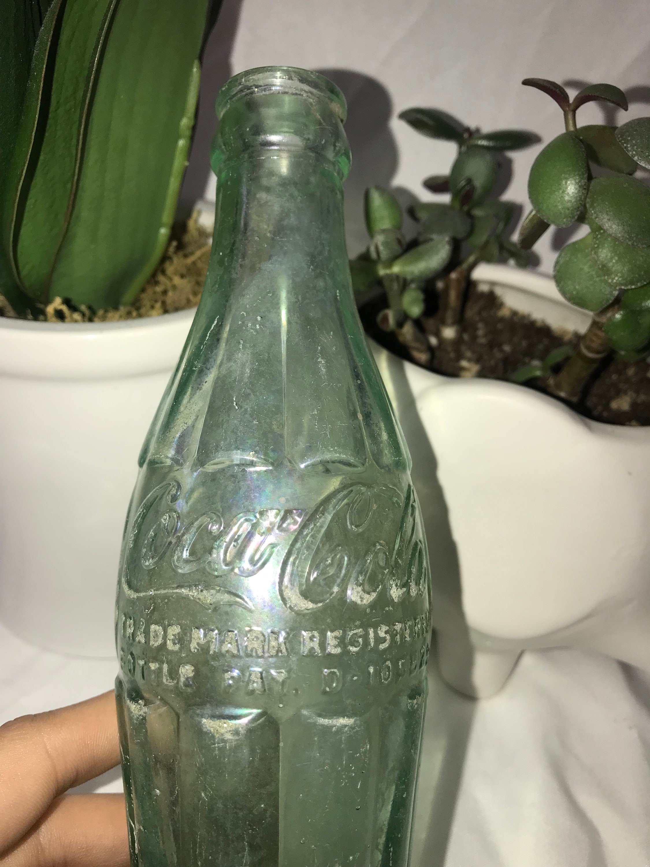 Short Glass Coca Cola Bottle - Etsy