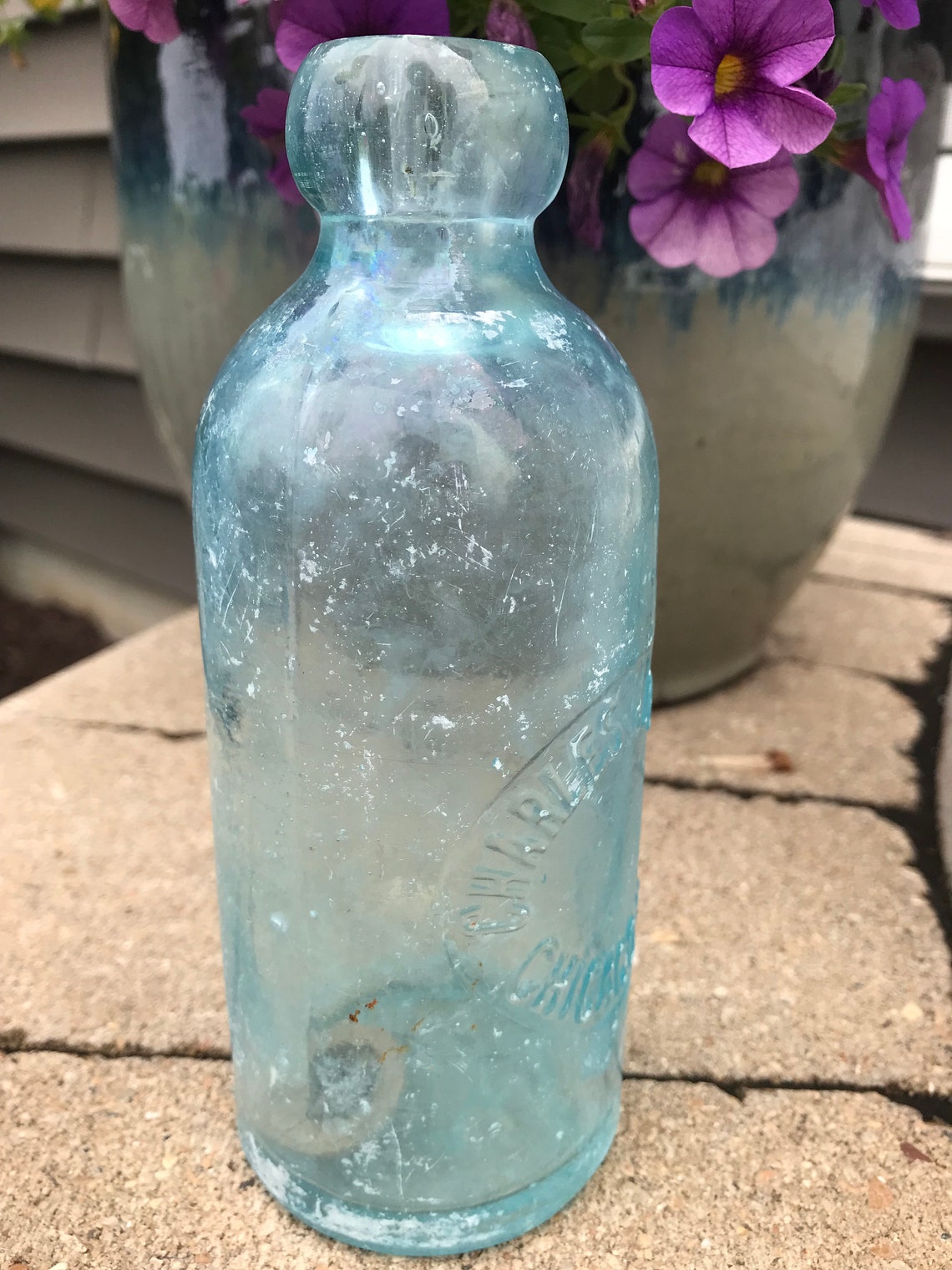 1880s Antique Blob Top Soda Bottle - Etsy