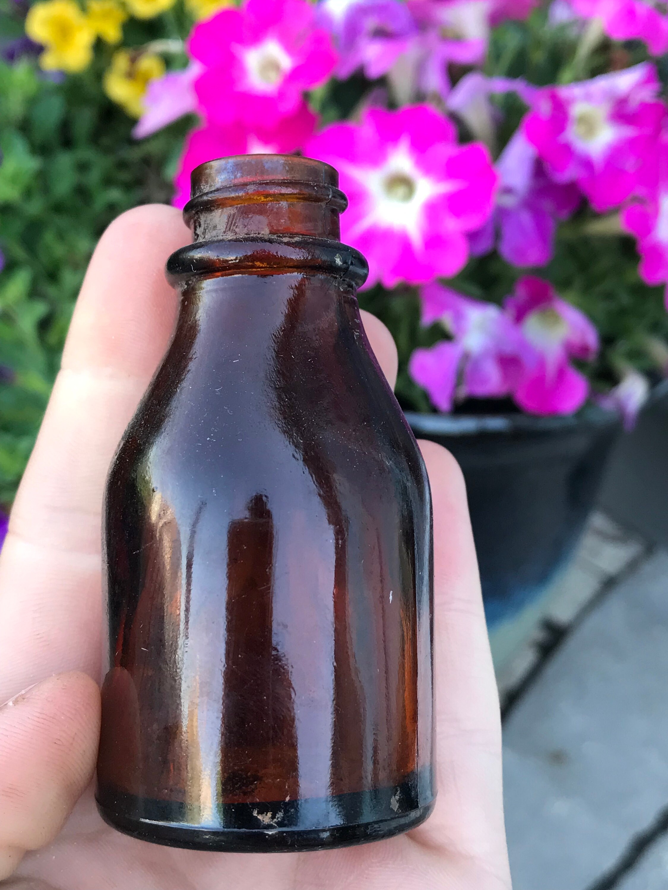 1950s-1960s Amber Glass Vicks Bottle - Etsy
