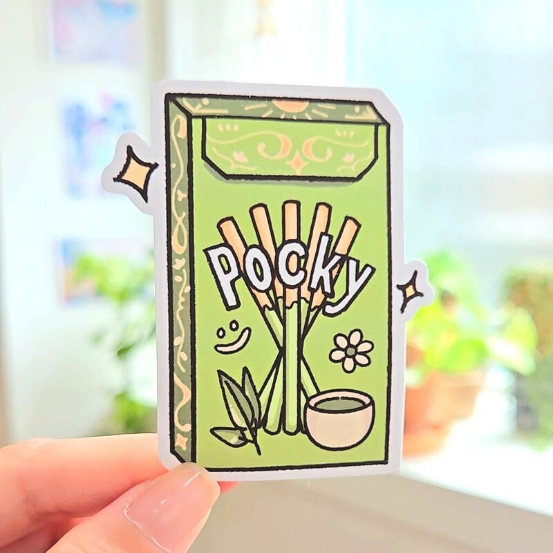 Pocky Sticker - Etsy