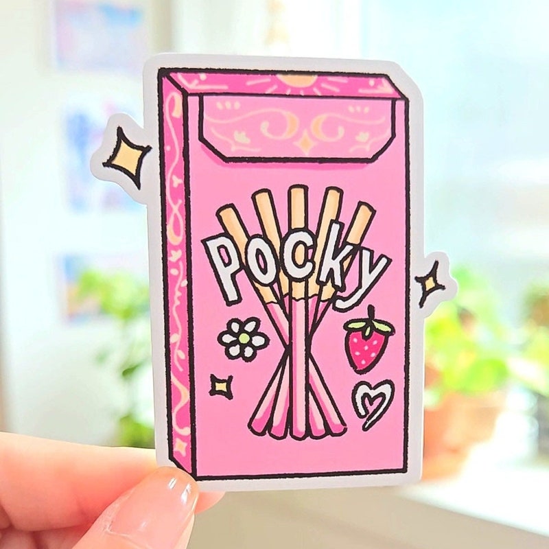 Pocky Sticker - Etsy