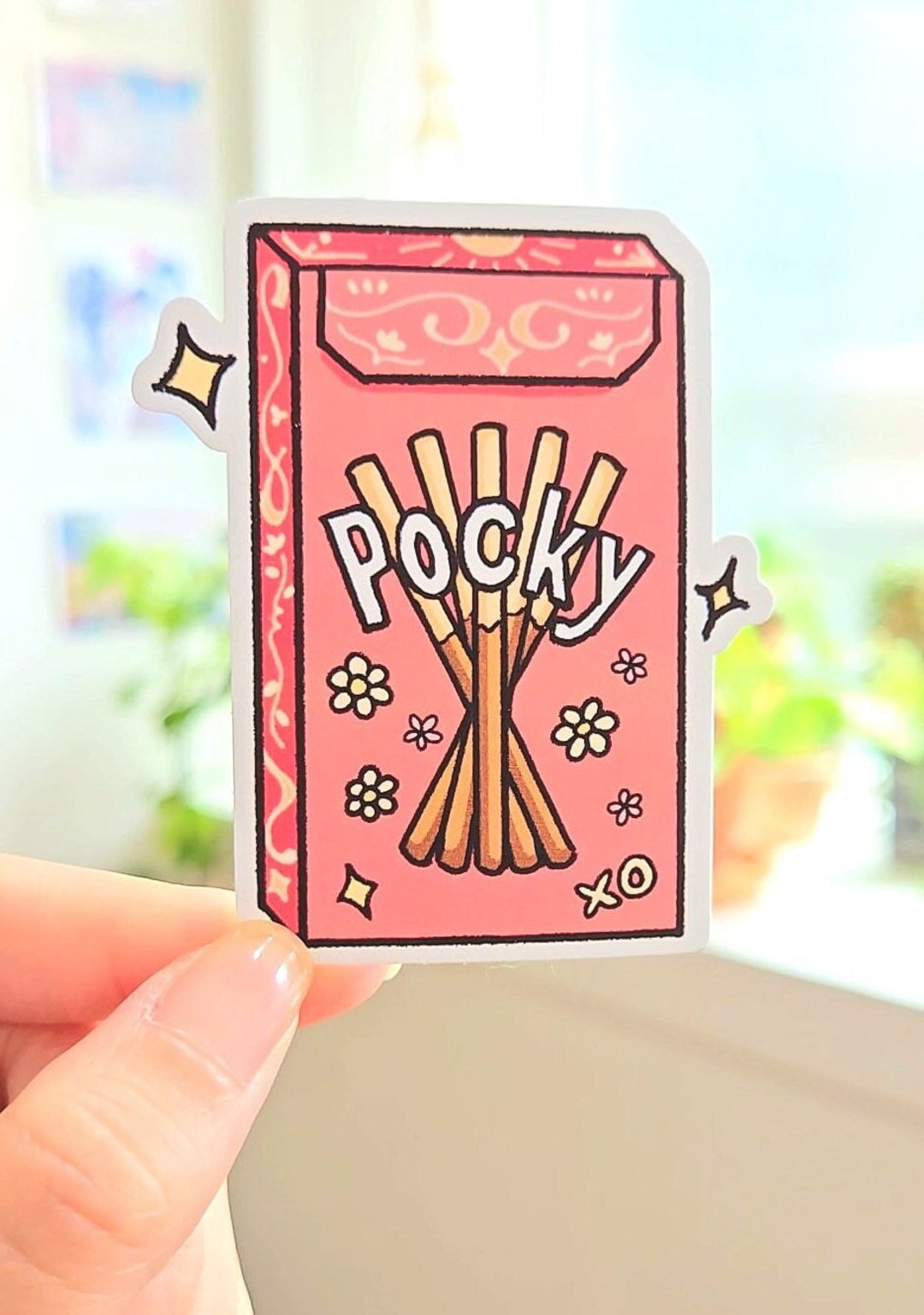 Chocolate Pocky Sticker - Etsy