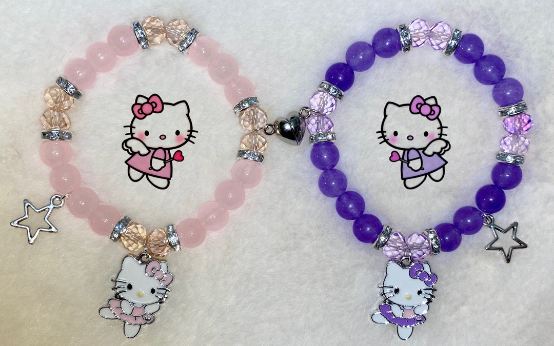 Hello Kitty Bestfriend Bracelets - Etsy