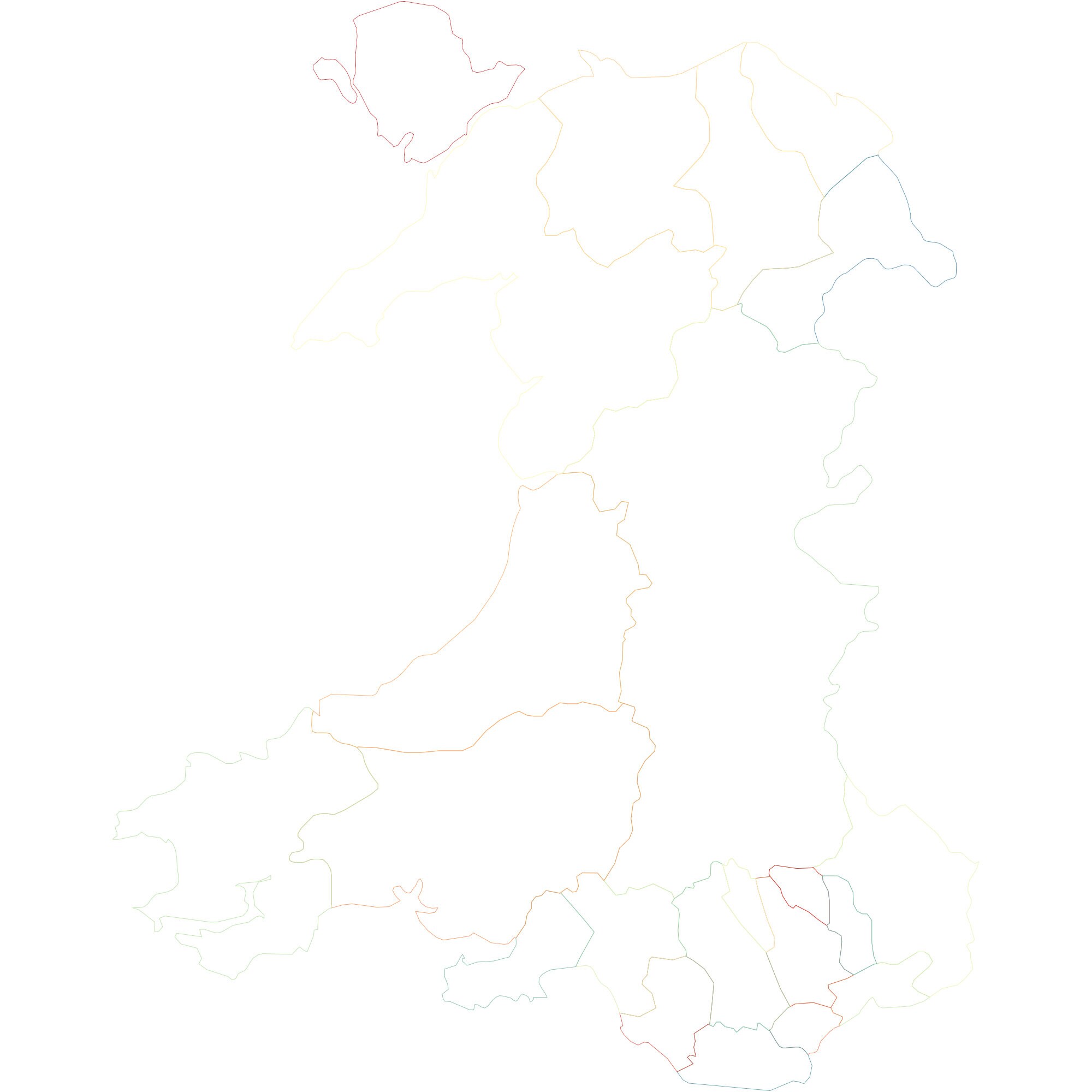 Great Britain Map Laser Cut File Multi-layer SVG - Etsy UK