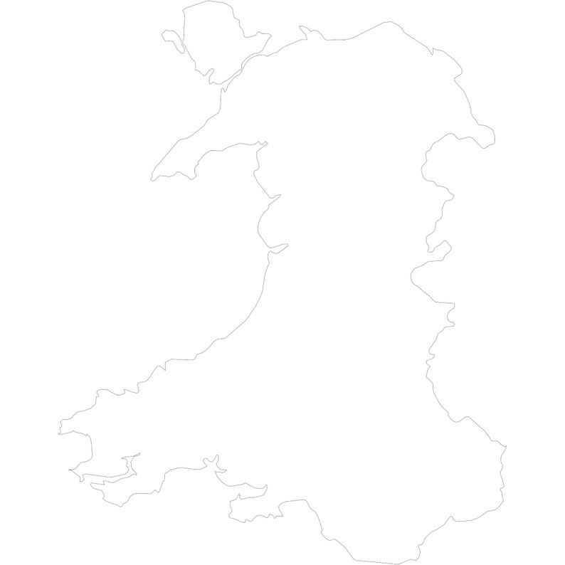 Great Britain Map Laser Cut File Multi-layer SVG - Etsy UK