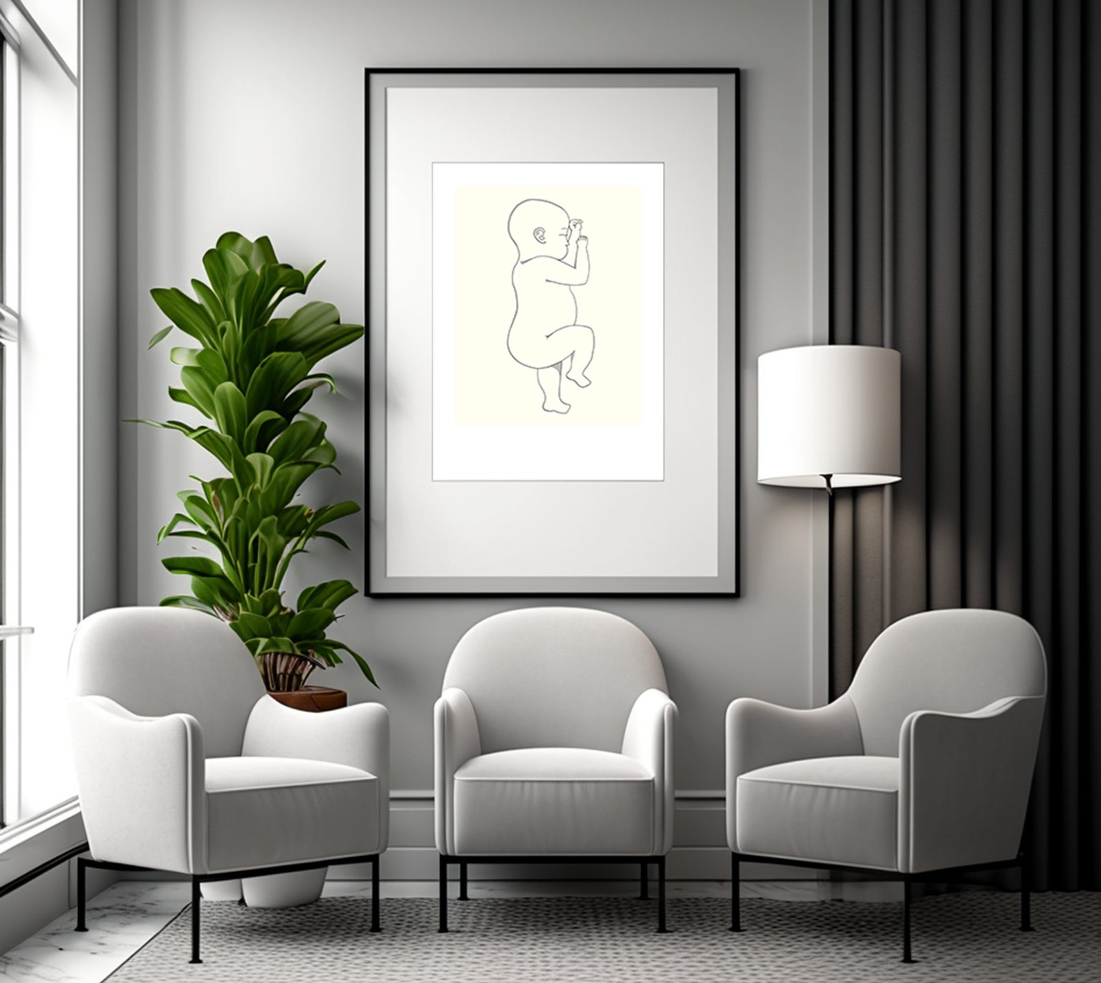 Obgyn Wall Art Doctor Office Waiting Room Art for Doctor Gift Obgyn ...