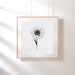 Simplistic Daisy Sketch Art | Minimalist Floral Drawing | Wall Art ...