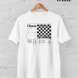 Retro Chess Schematic Shirt, Vintage Chess Diagram, Unisex Comfort ...