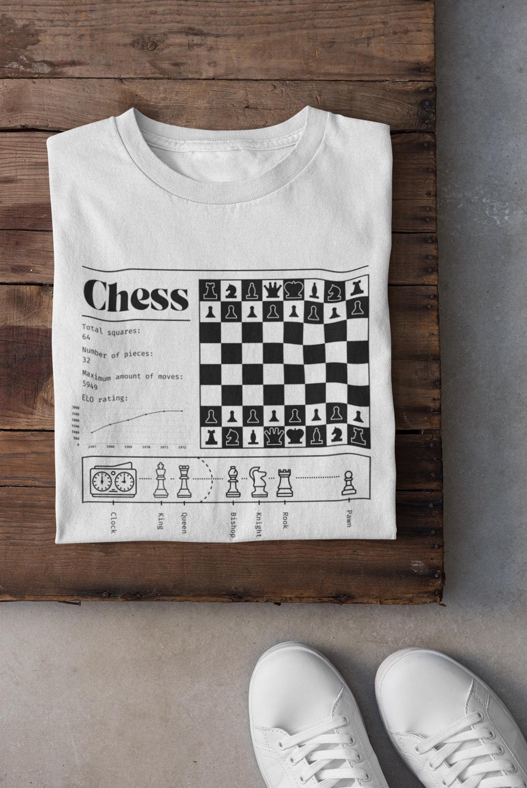 Retro Chess Schematic Shirt, Vintage Chess Diagram, Unisex Comfort ...