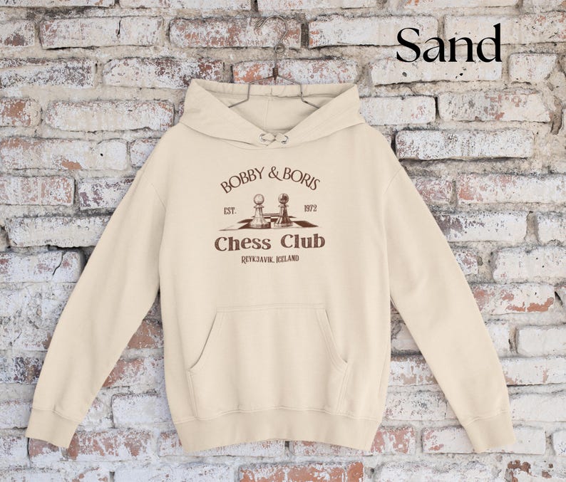 Sweat à capuche unisexe Chess • Sweat à capuche club d'échecs vintage ...
